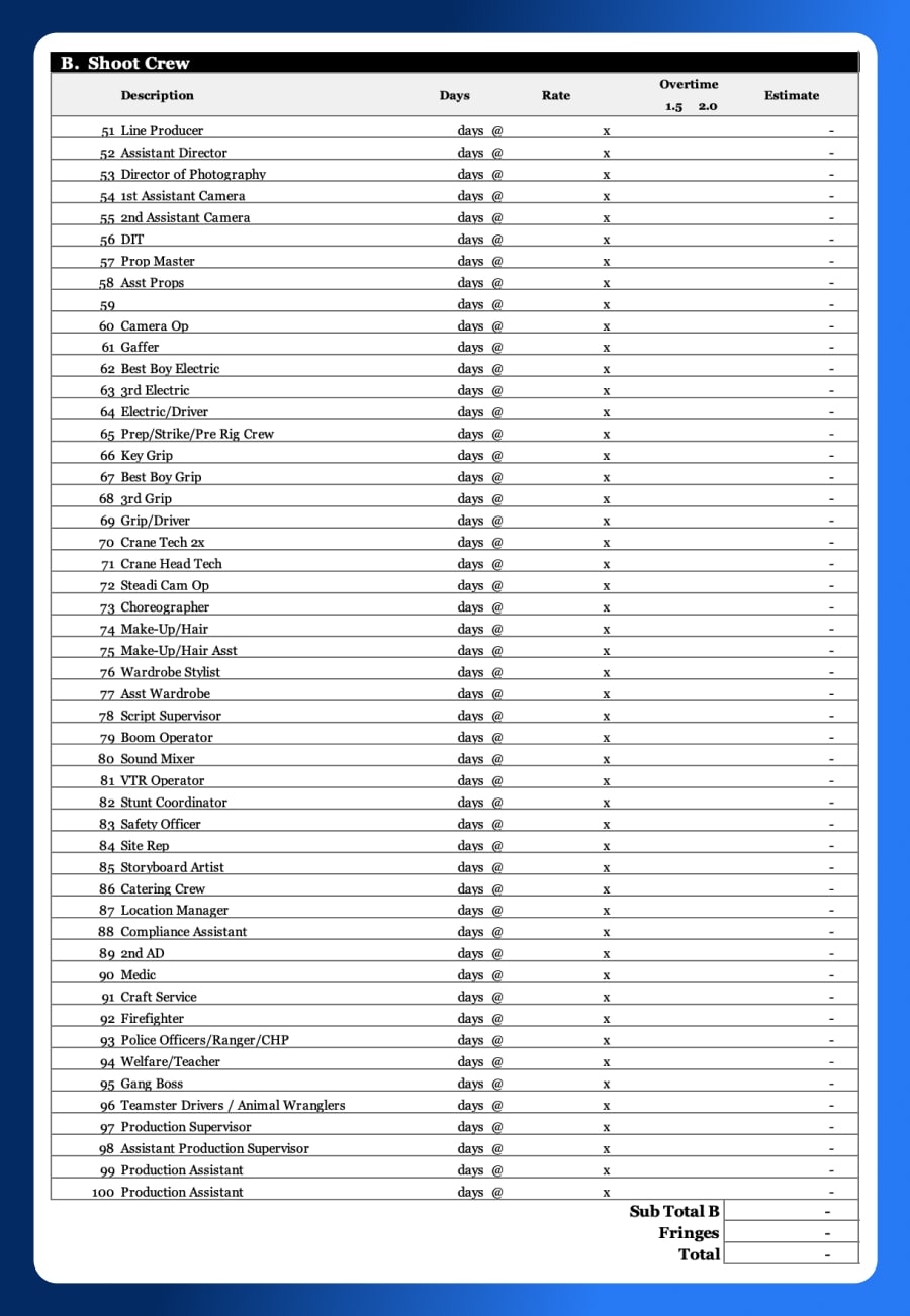 How to Fill Out the AICP Bid Form | Wrapbook